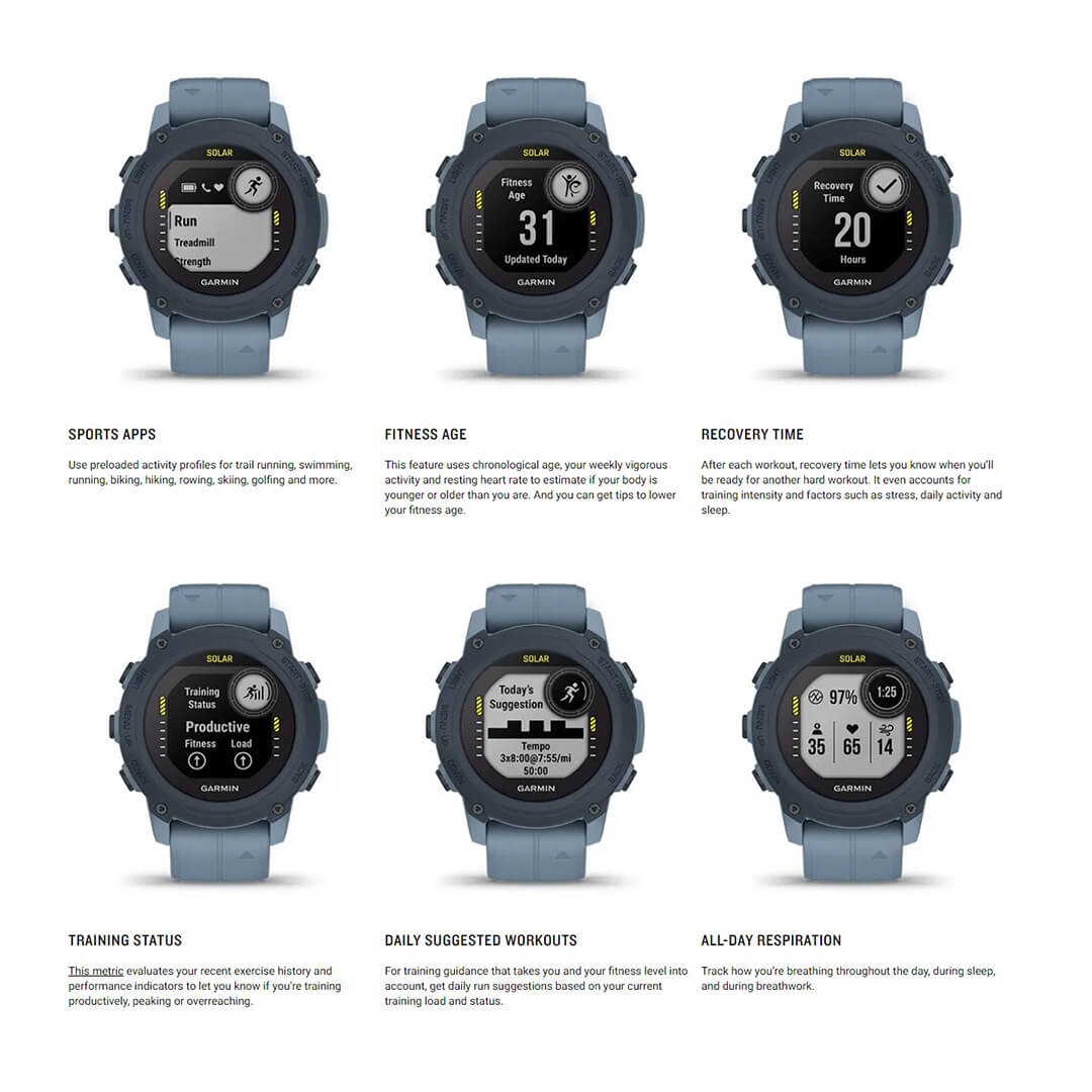 Dive Computer Garmin Descent G1 Solar - Bali Dive Shop