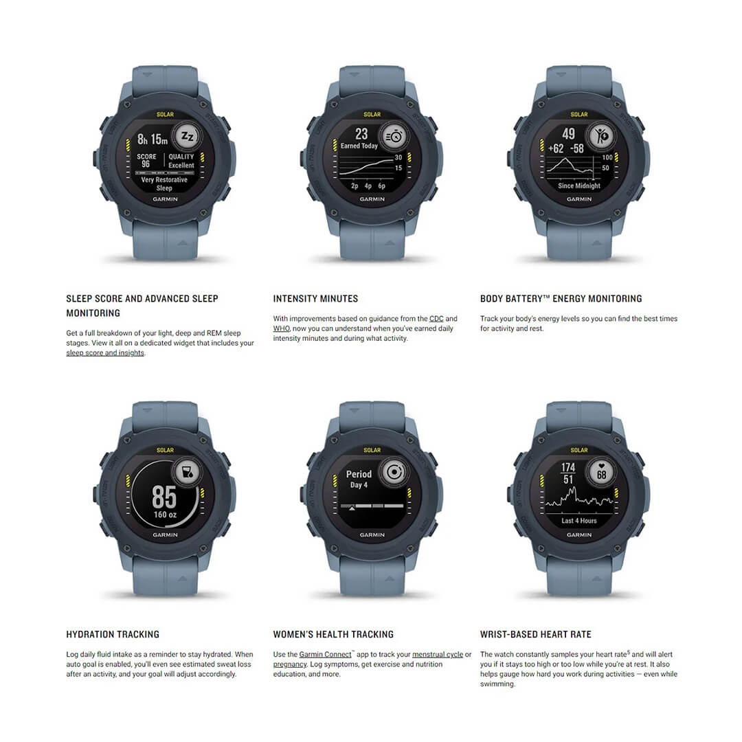 Dive Computer Garmin Descent G1 Solar - Bali Dive Shop